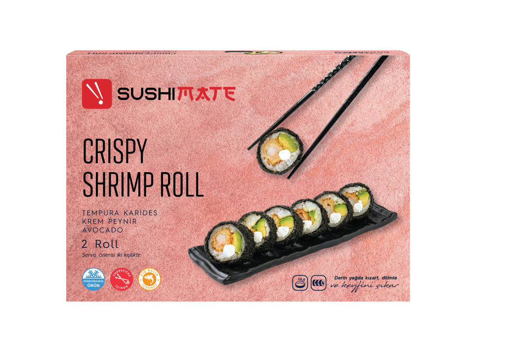 Crispy Shrimp Roll – Sushimate – Antalya'nın Kurumsal Sushi Üreticisi